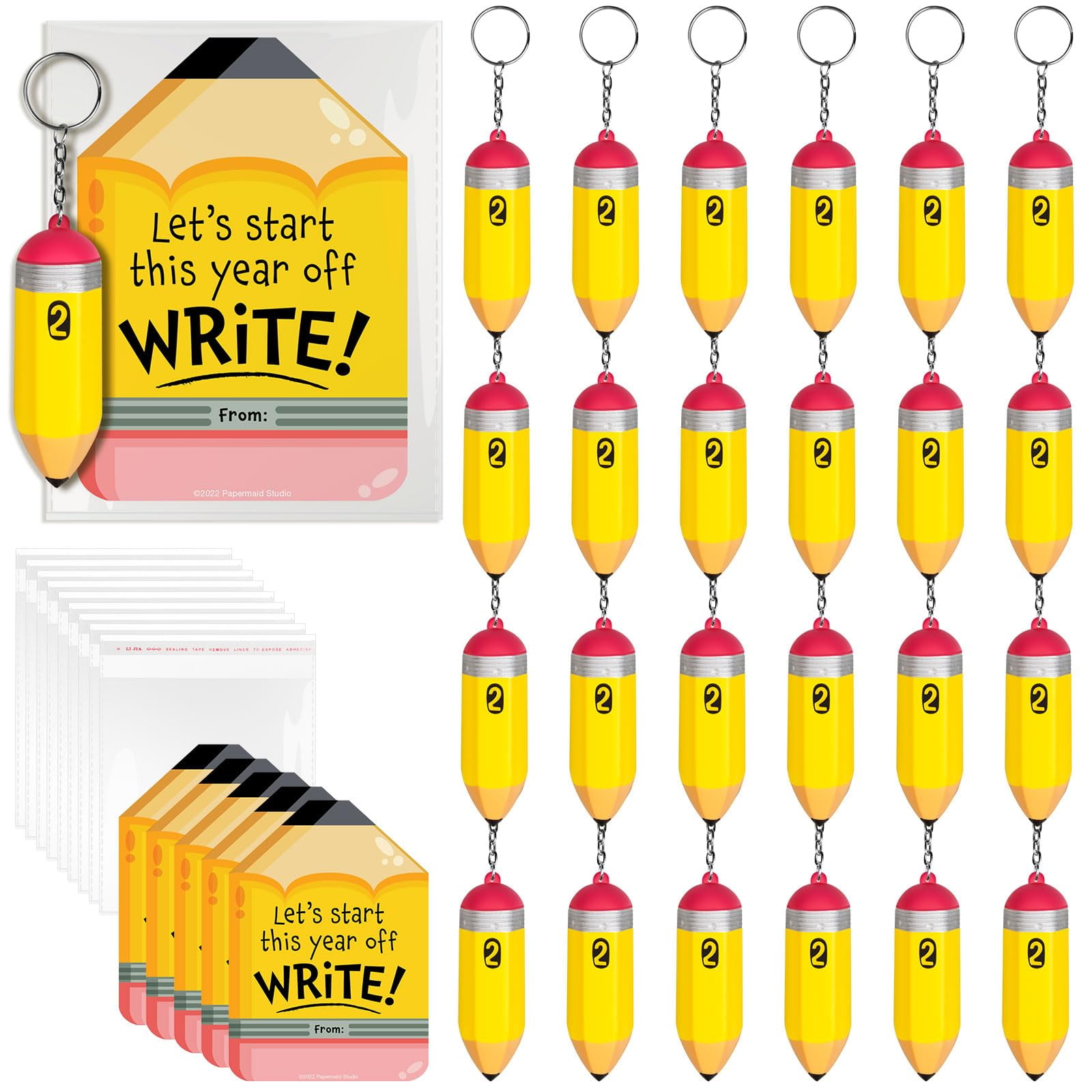 36 Sets Back to School Student Gift Includes Cute Foam Squeeze Pencil ...