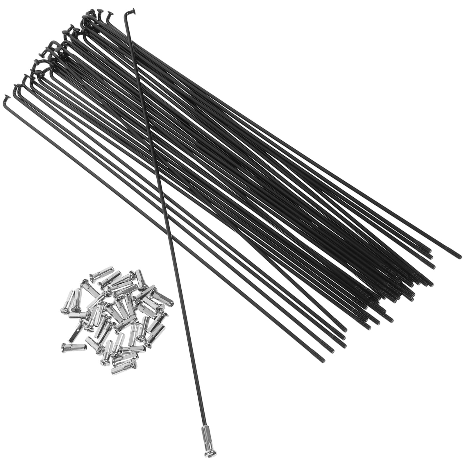 TABLZONE Bike Spokes Steel Black for Mountain Bike Bicycle Maintenance ...