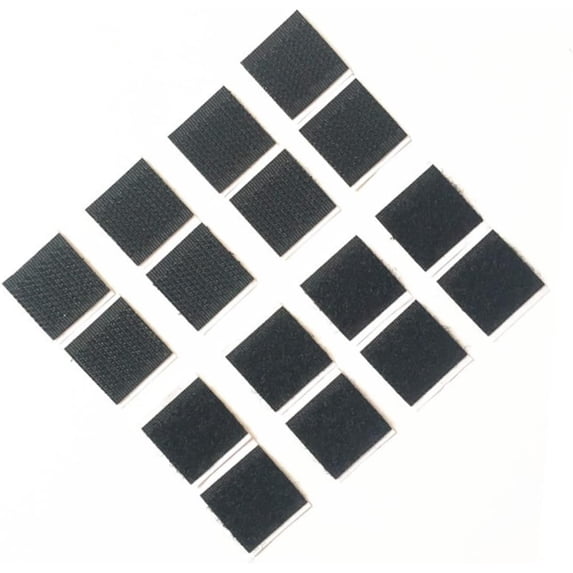 36 Sets Rug on Circle Rugs Hook Loop Fastener Anti Slip Carpet Runner ...