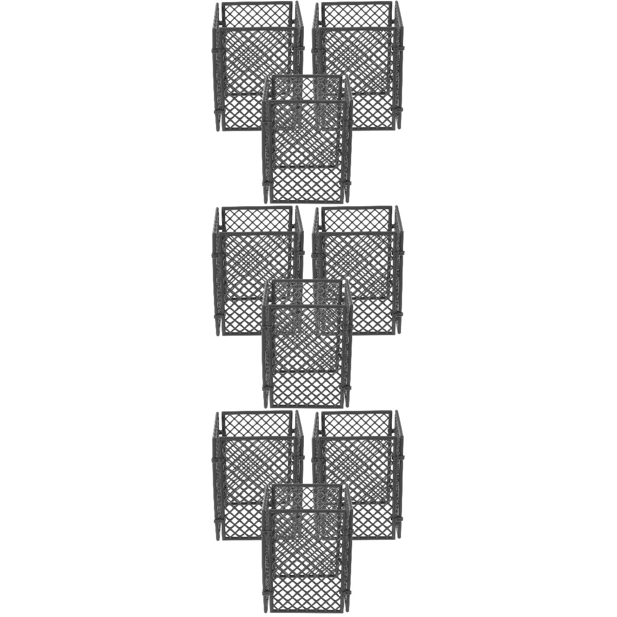 36 Sheets Building Block Wall Accessories Simulated Scene Toy Plastic ...