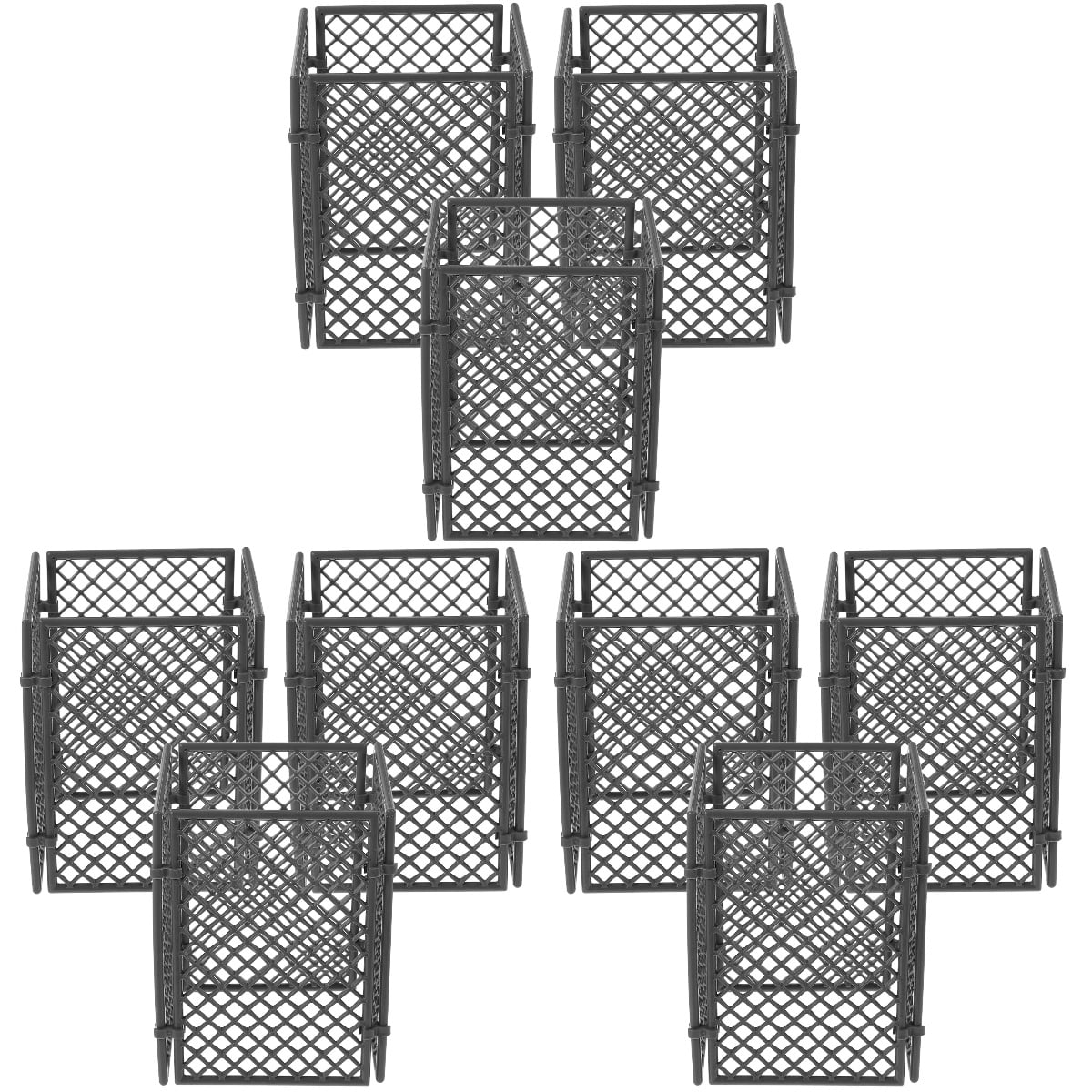 36 Sheets Building Block Wall Accessories Static Scene Toy Plastic ...