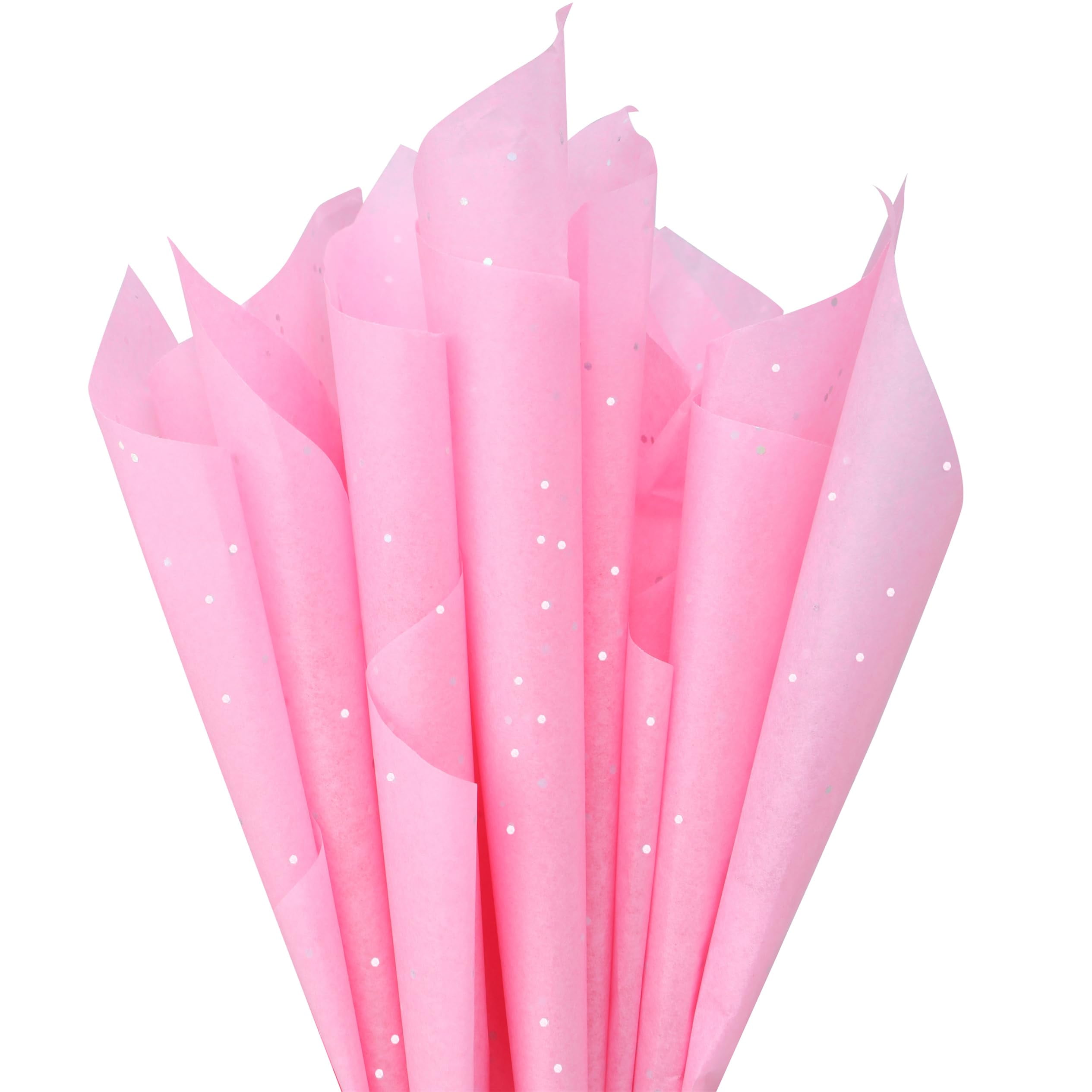 36 Sheets Glitter Pink JKF25 Tissue Paper for Gift Bags - 20 x 20 inch ...