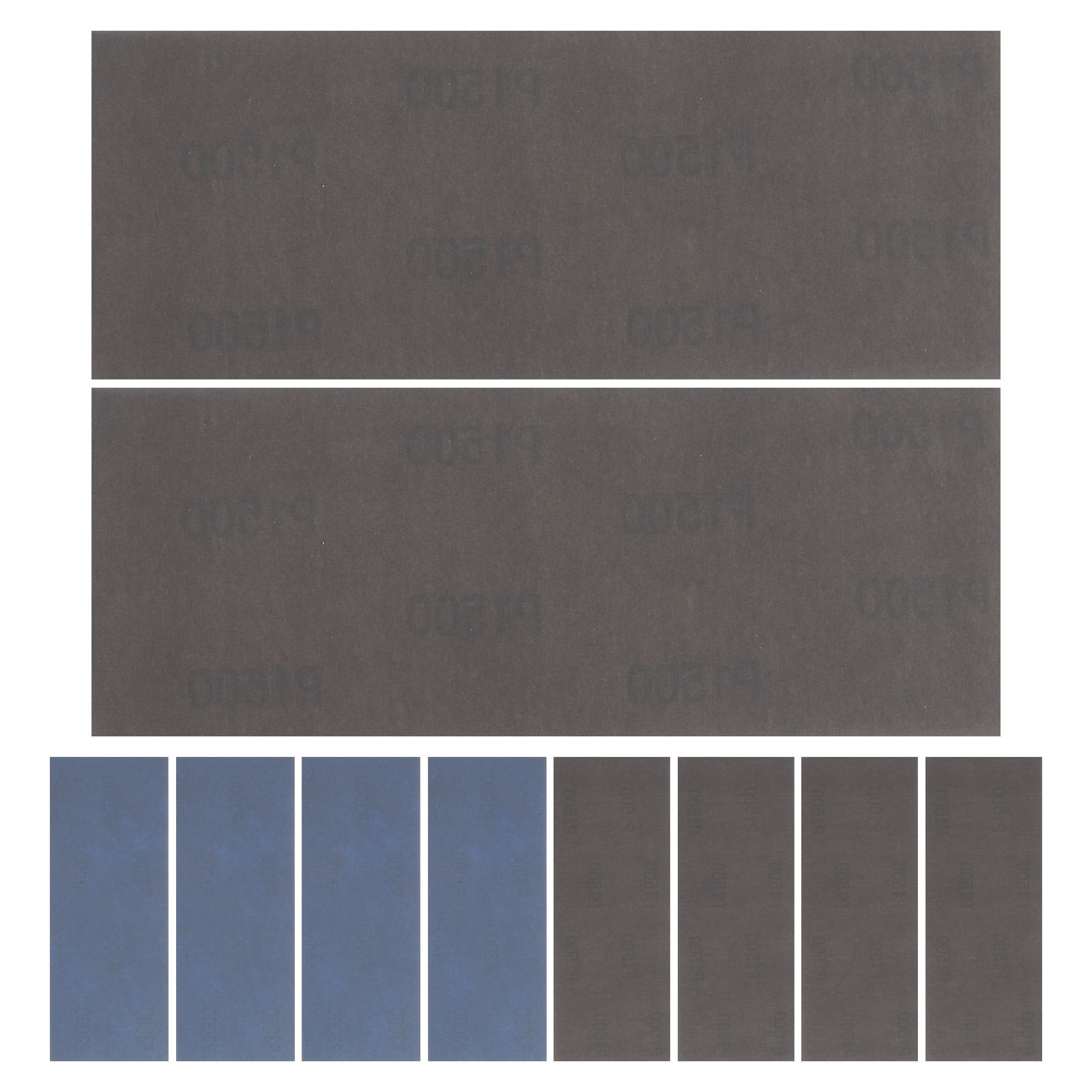HAKIDZEL Sand Paper Multi 36 Sheets 9.0x3.5in Silicon Carbide Water ...