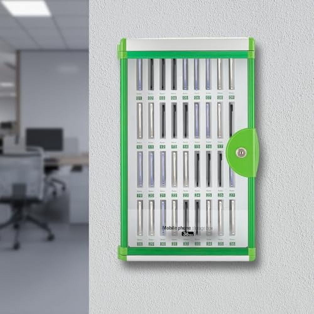 36 Slots Cell Phone Locker, Phone Storage Cabinet, Portable Phone ...
