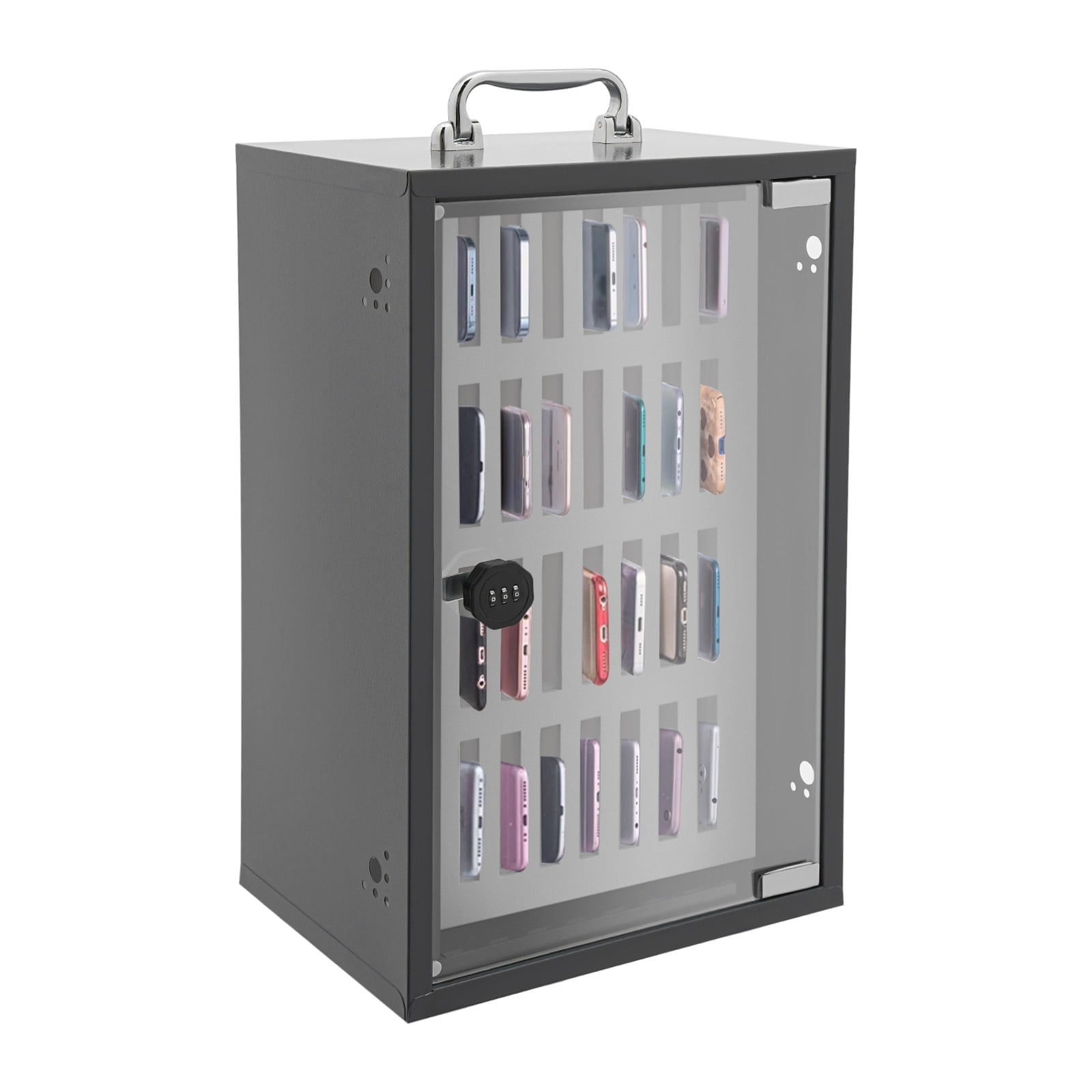 36 Slots Cell Phones Storage Cabinet,Storage Cabinet for Cell Phones ...