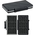 36 Slots Memory Card Case Water-Resistant Anti-Shock Memory Card Wallet ...