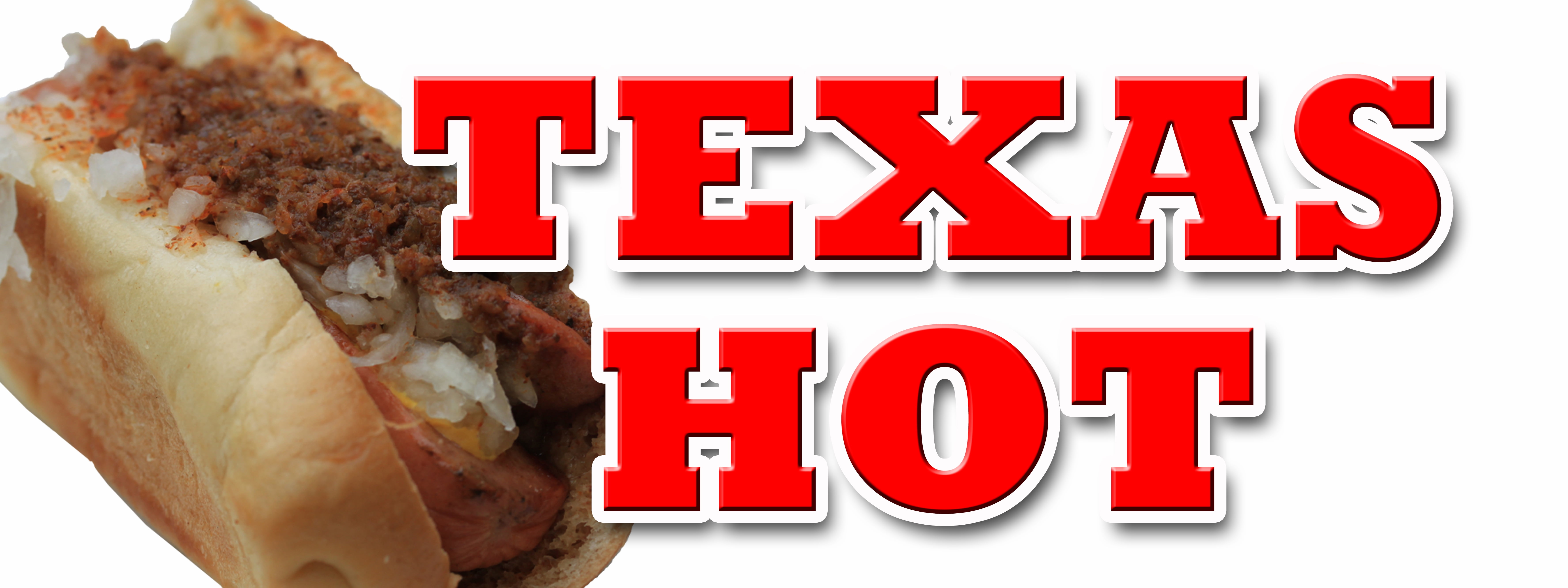 36" TEXAS HOT DECAL sticker weiner hot dog - Walmart.com