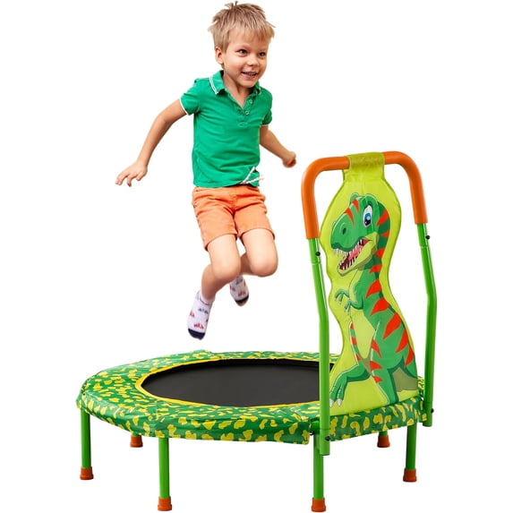 36" Toddler Trampoline with No-Gap Design, 36 inch Mini Trampolines ...