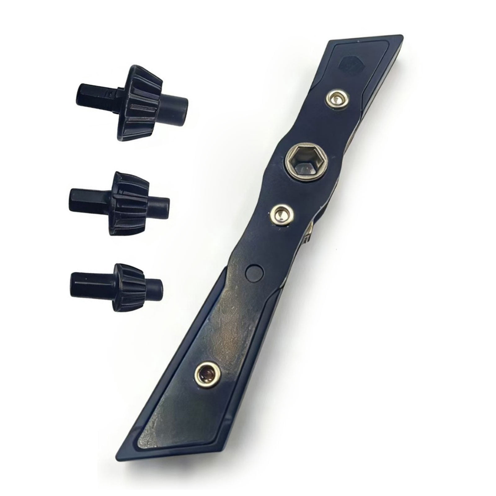 36 Tooth Ratcheting Drill Key Wrench with 3Pcs Spanner Replacement Tool ...