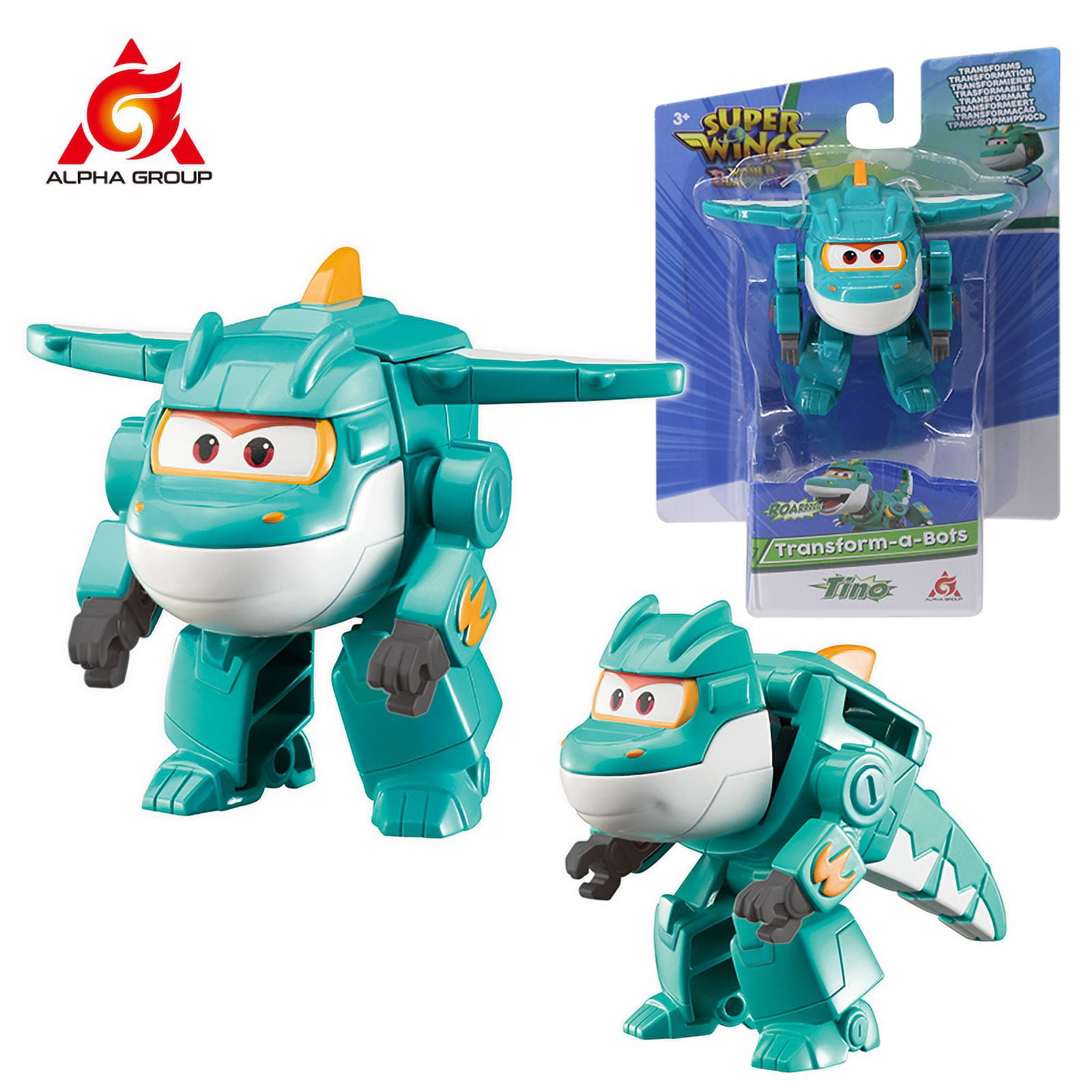 36 Types Super Wings 2" Scale Mini Transforming Anime Deformation Plane ...