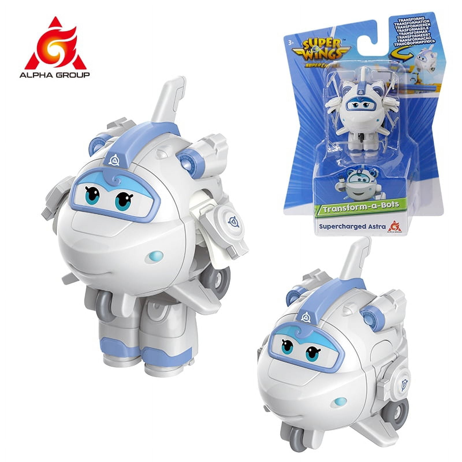 36 Types Super Wings 2" Scale Mini Transforming Anime Deformation Plane ...
