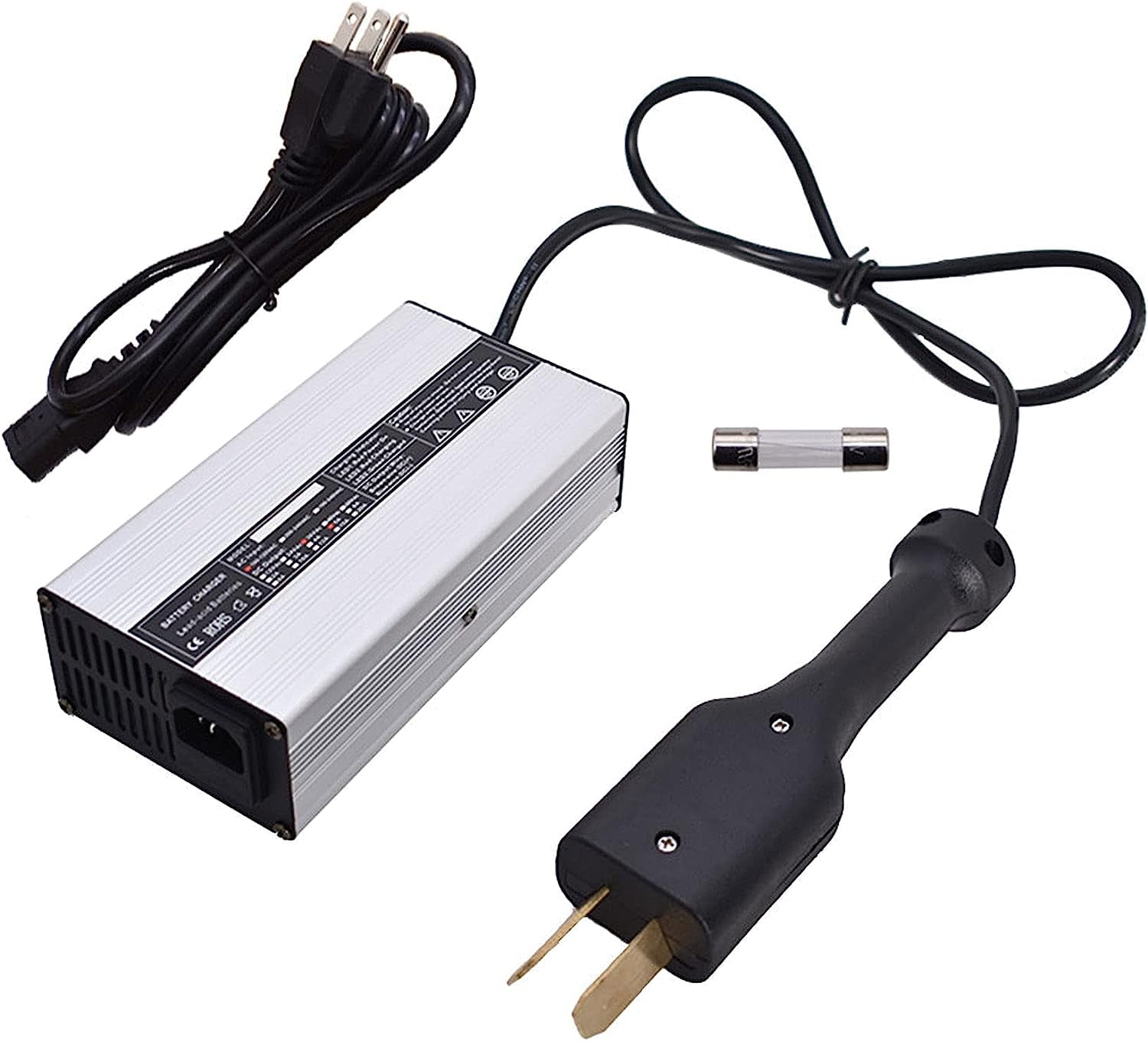 36 Volt 5 Amp Golf Cart Battery Charger with Crows Foot Plug ...