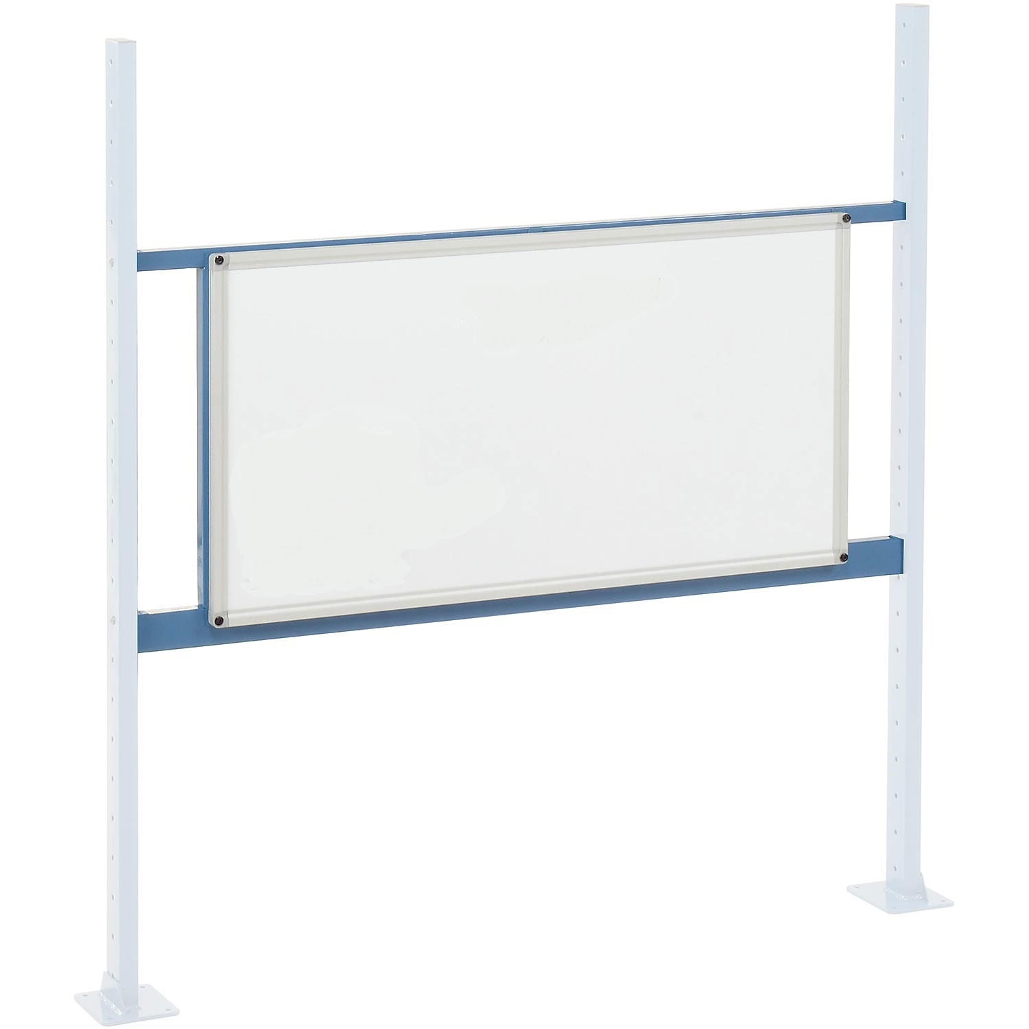 Global Industrial® Workbench Whiteboard Panel Kit, Steel/Aluminum, 48 ...