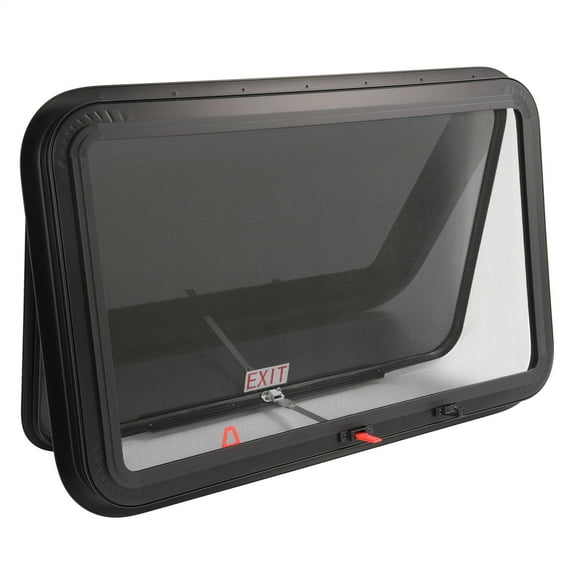 36" W x 22" H RV Exit Window For Camper Emergency Push Out Window ...