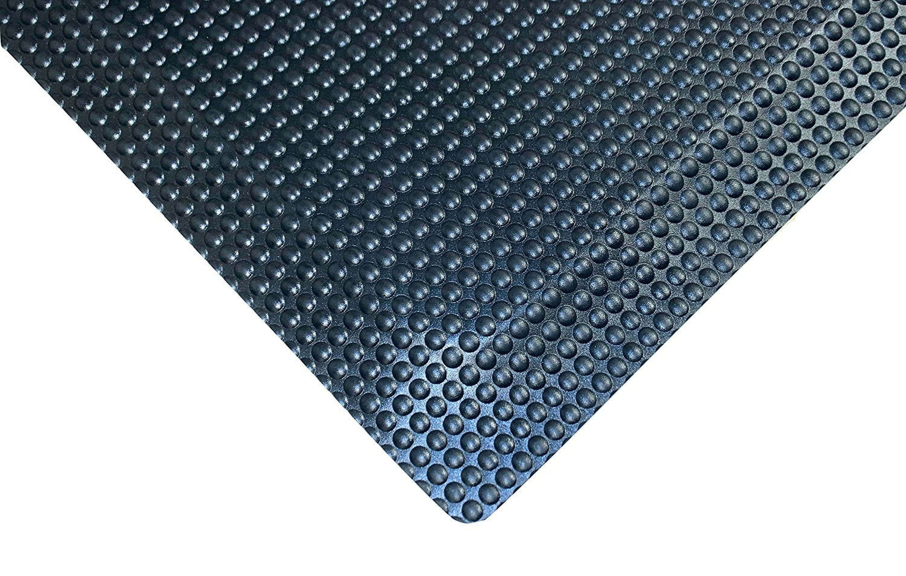 36" Wide, Rhino Mats, Reflex Anti-fatigue Rhino No-Slip Mat, Black, 5/8 ...