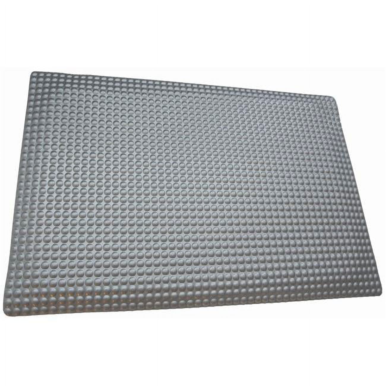 36" Wide, Rhino Mats, Reflex Anti-fatigue Rhino No-Slip Mat, Metallic ...