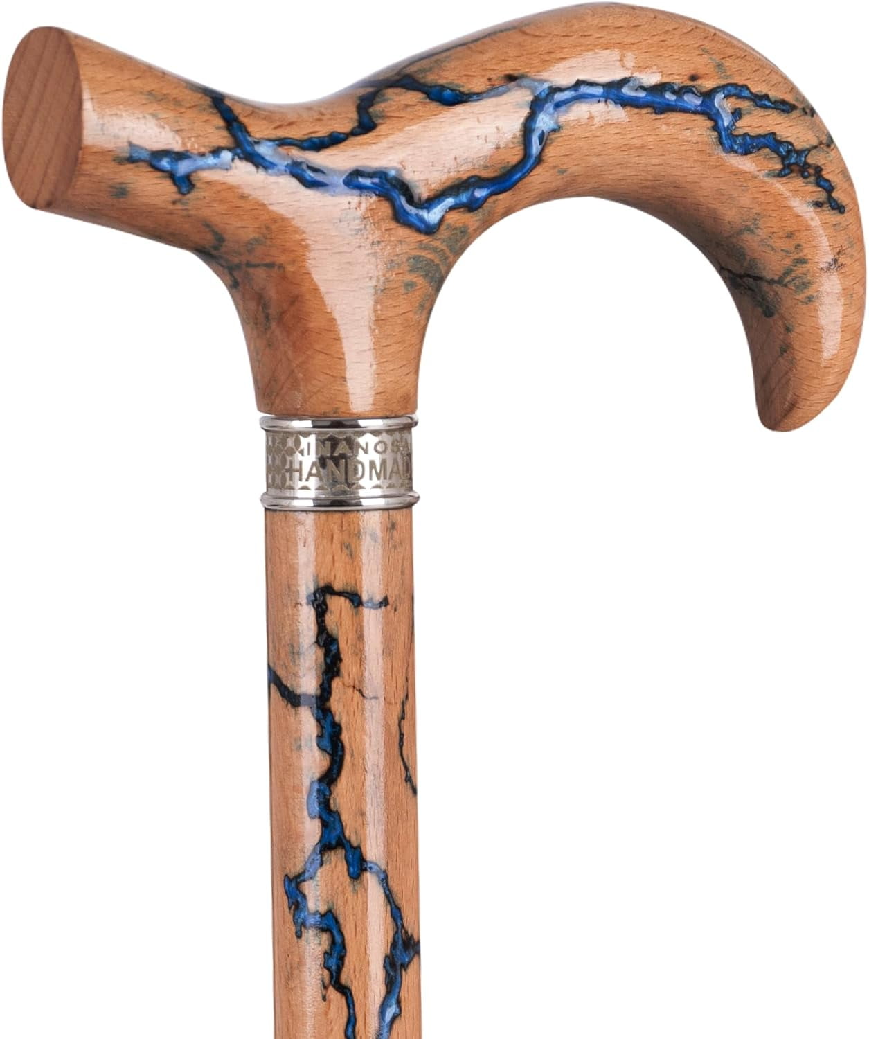 36" Wooden Walking Canes for Men and Women - Lichtenberg & Resin ...