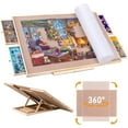 Puzzle Mat Sancallie 36 X 25 Rotating And Adjustable Puzzle Board Easel ...