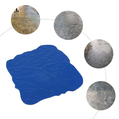 36" X 36" Concrete Stamping Mold, Seamless Concrete Slate Pattern Set ...