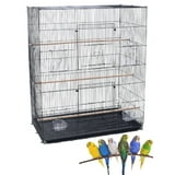 Parakeet Cage 18-Inch Pink Parakeet Bird Cage - Medium Size For Budgies ...