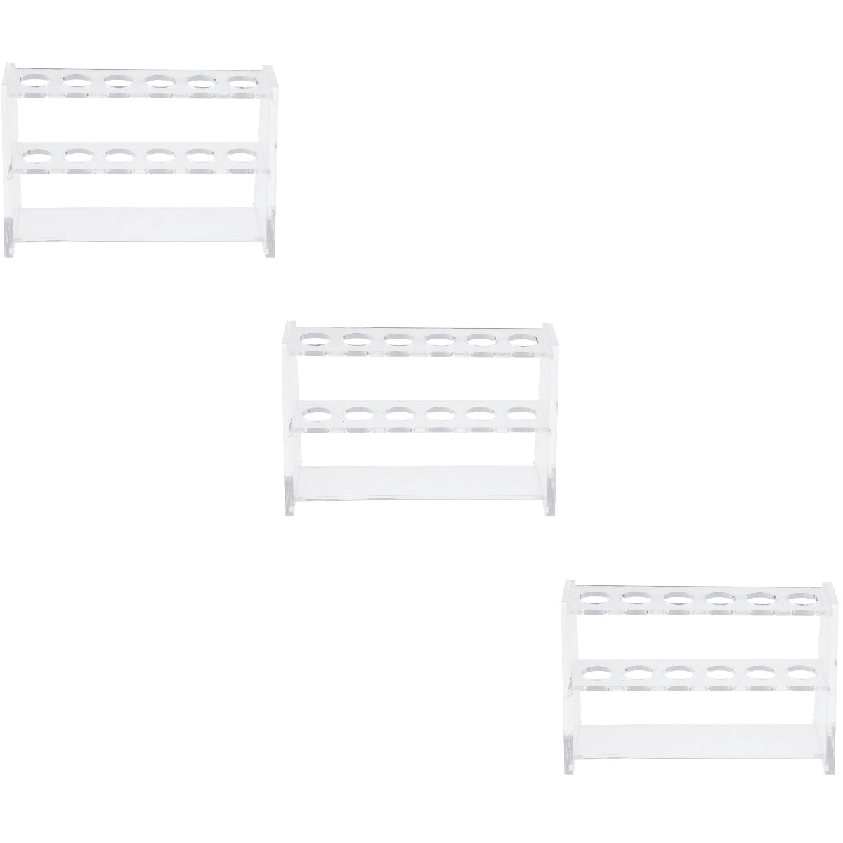 FUEENIRVA test tubes holder Acrylic Transparent Students Home Use 1Pack ...