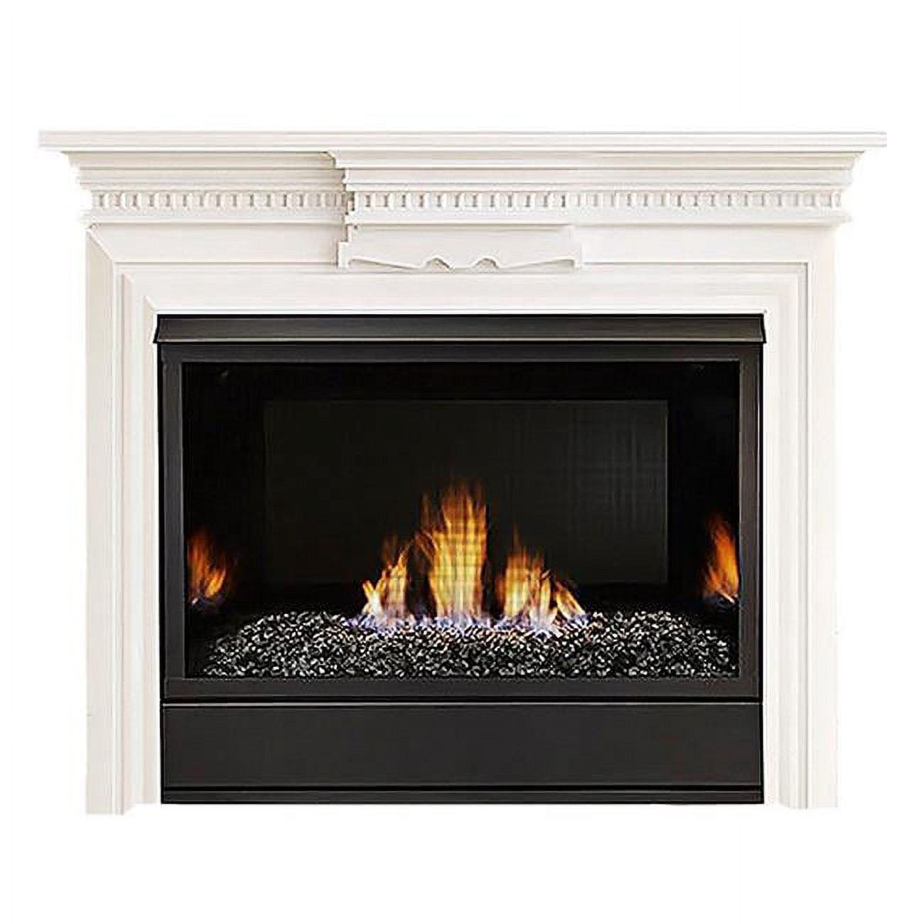 36 in. 36, 000 BTU Traditional Style Vent Free LPG Fireplace System ...
