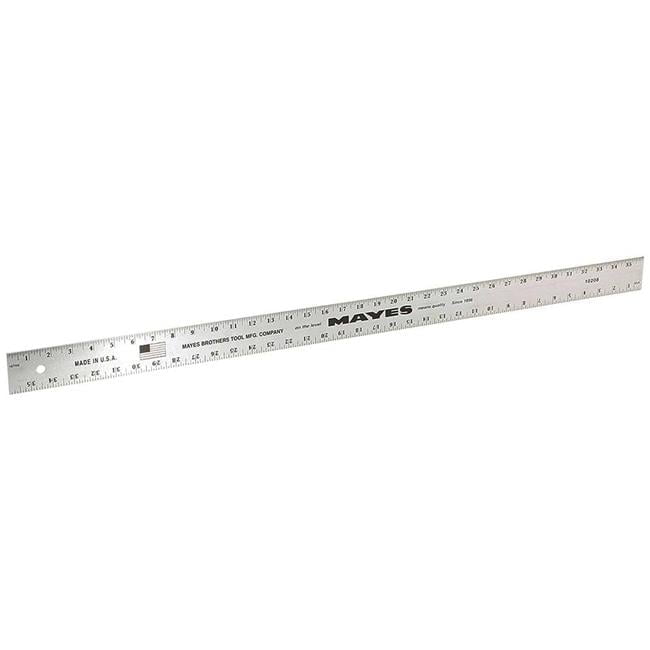 36 in. Aluminum Straight Edge Ruler - Walmart.com
