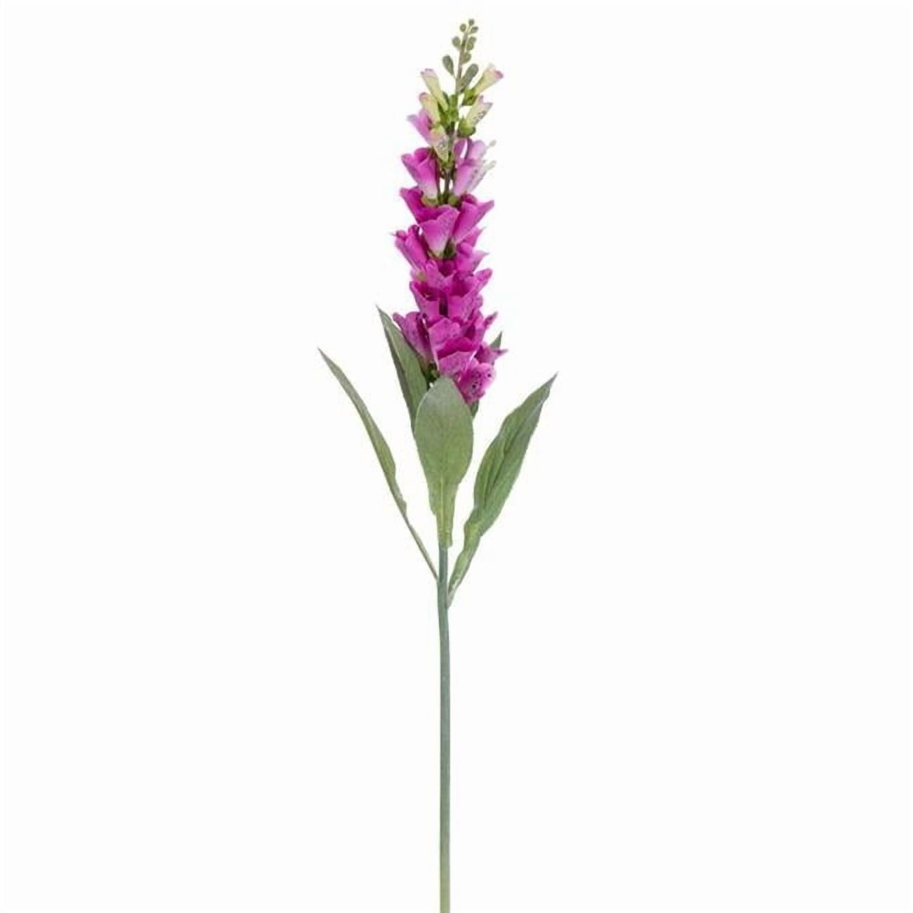 36 in. Artificial Fuchsia Foxglove Stem - Walmart.com