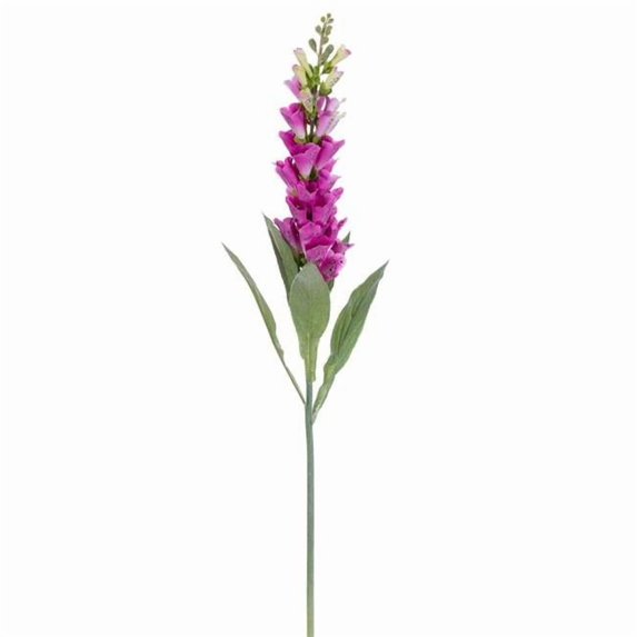 36 in. Artificial Fuchsia Foxglove Stem - Walmart.com