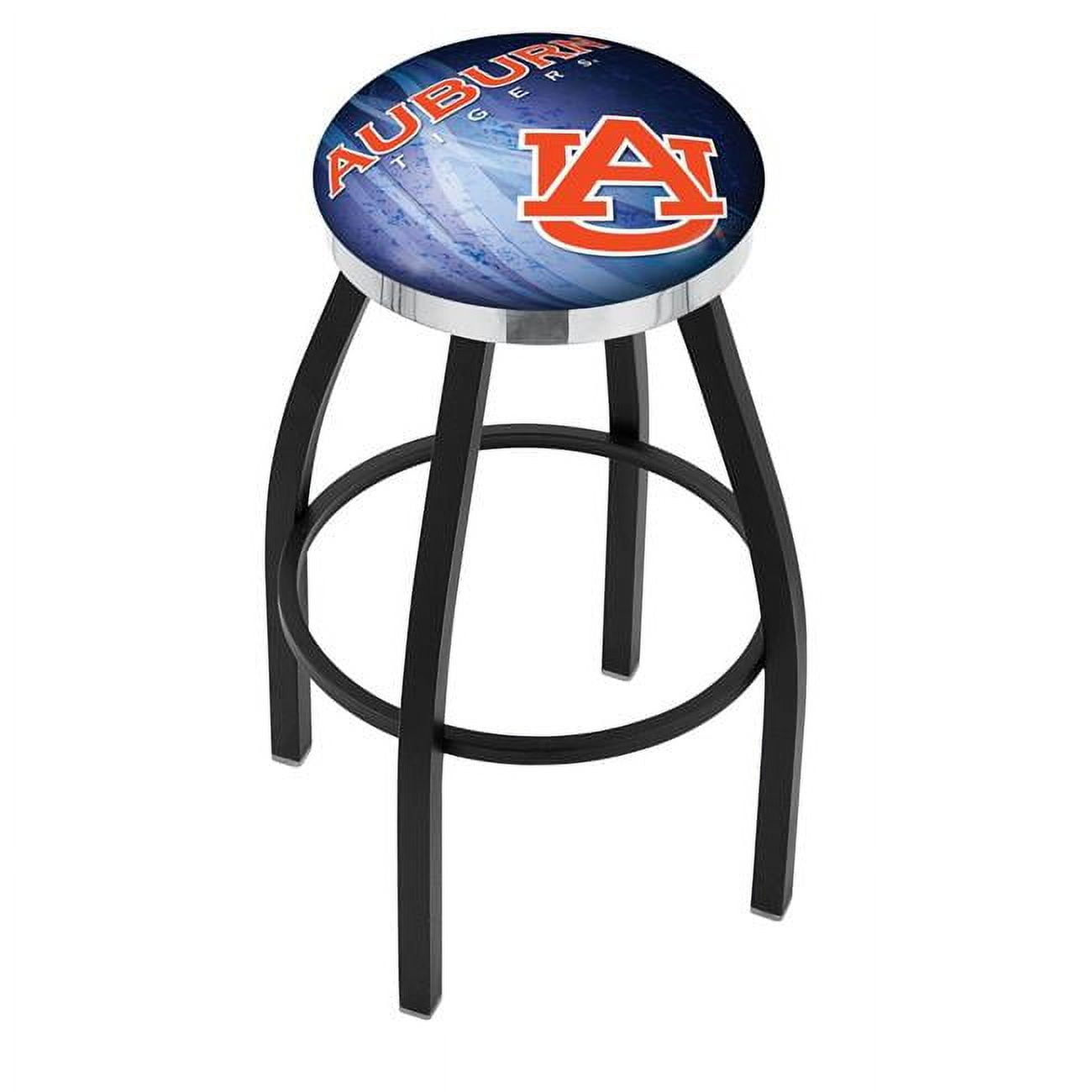 36 in. Auburn Bar Stool with Tigers Logo Swivel Seat - Walmart.com