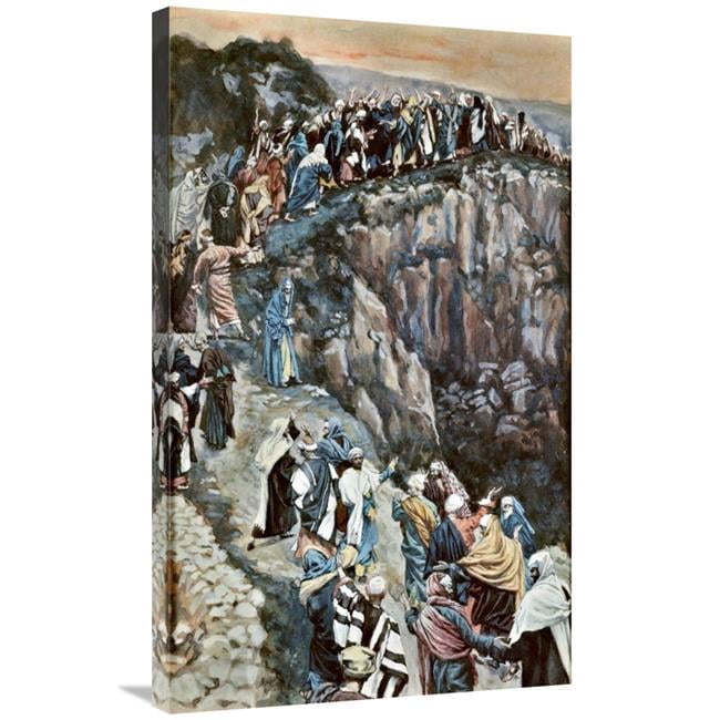36 in. Brow of the Hill Near Nazareth Art Print - James Tissot ...