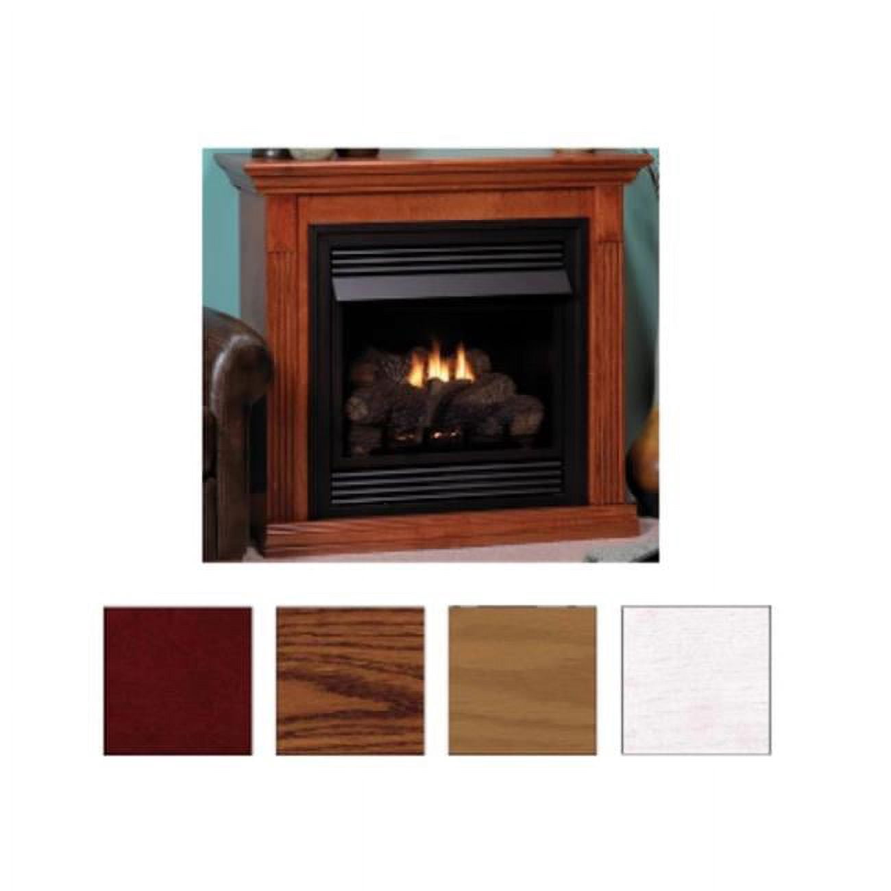 36 in. Fireplaces Corner Cabinet Mantels with Base - Walmart.com