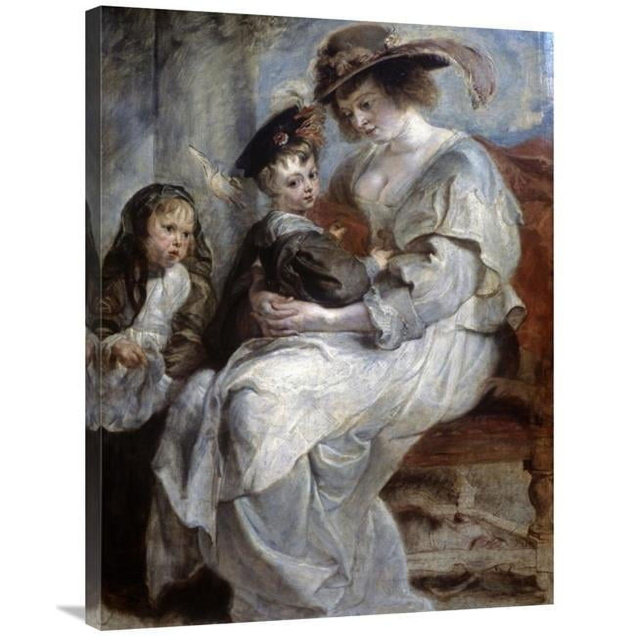36 in. Helena Fourment & Children Art Print - Peter Paul Rubens ...