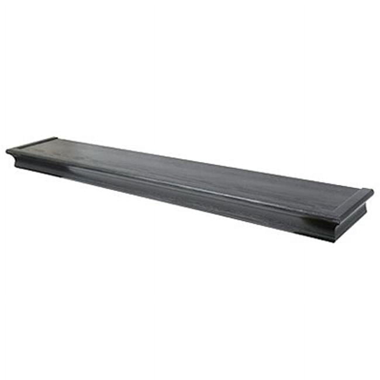 36 in. High & Mighty Beveled Floating Shelf, Black - Walmart.com