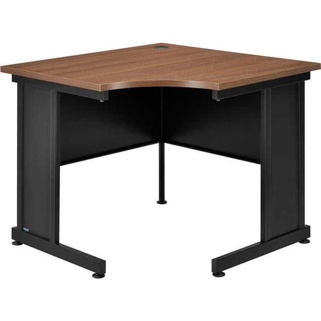 36 in. Interion Corner Desk - Walnut - Walmart.com