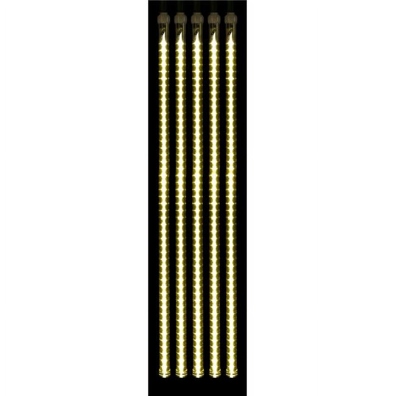 36 in. LED Snowfall Strobe Tube Light - Yellow - Pack of 5 - Walmart.com