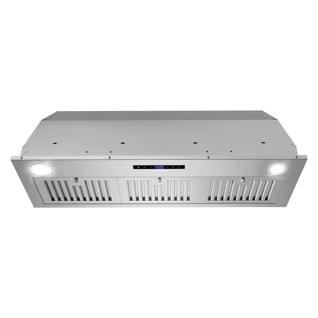 36 in. Lumin Collection Ducted Insert Range Hood, Touch Controls, LED ...