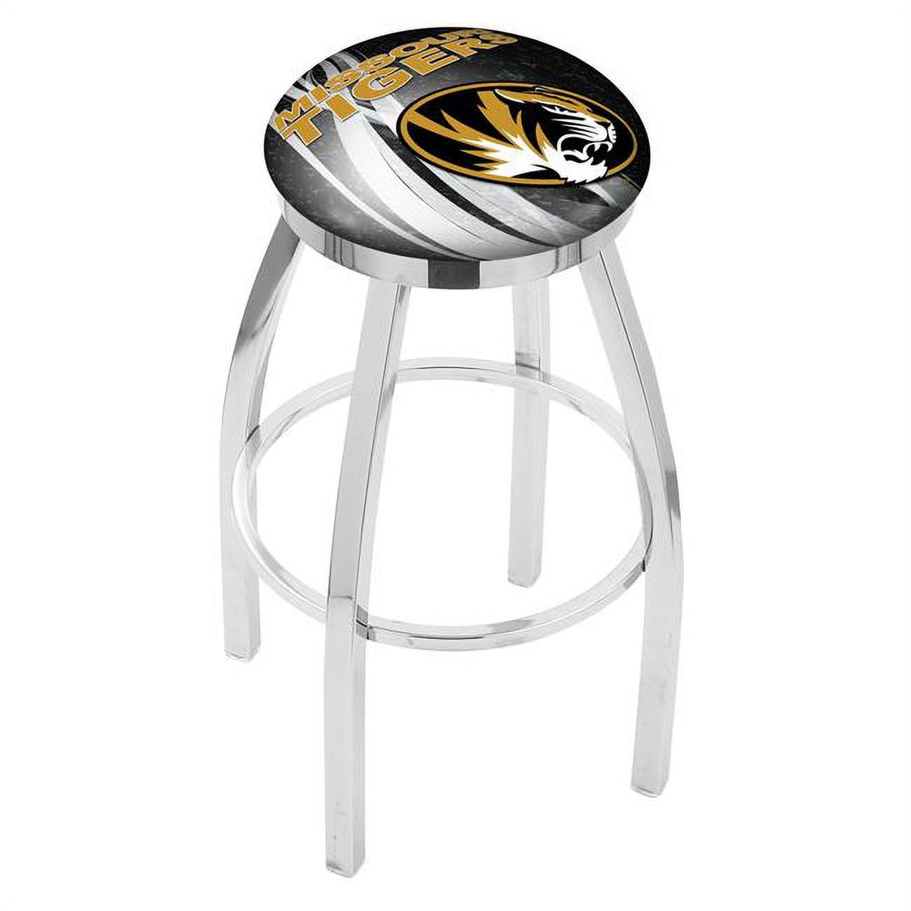 36 in. Missouri Bar Stool with Tigers Logo Swivel Seat - Walmart.com