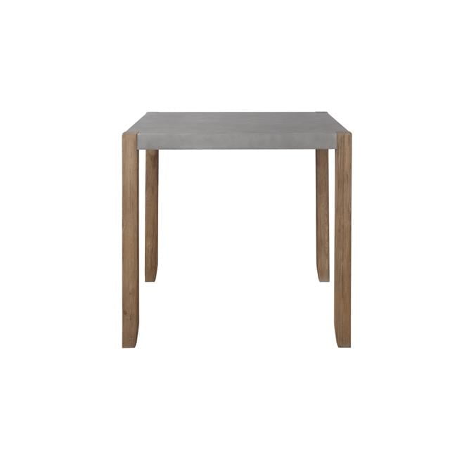 36 in. Newport Faux Concrete & Wood Counter Height Dining Table ...