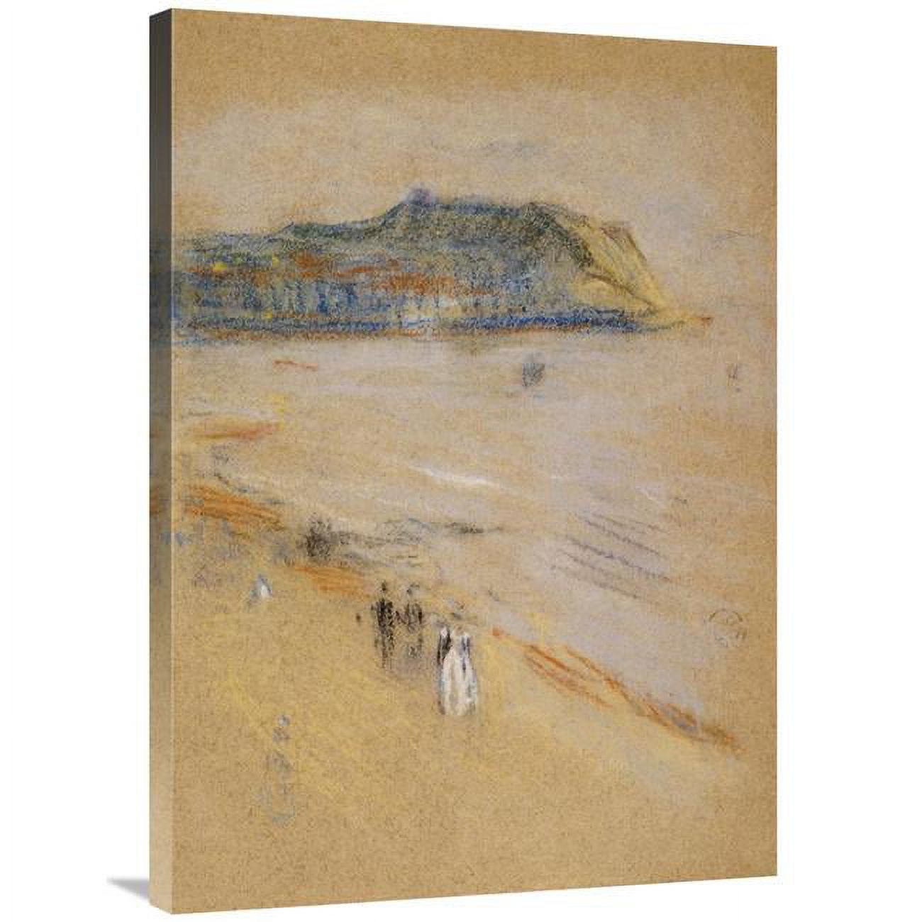 36 in. On the Beach, Hastings Art Print - James McNeill Whistler ...