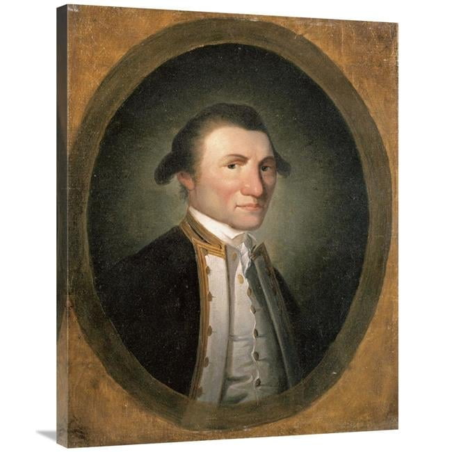 36 in. Portrait of Captain James Cook Art Print - John Webber - Walmart.com