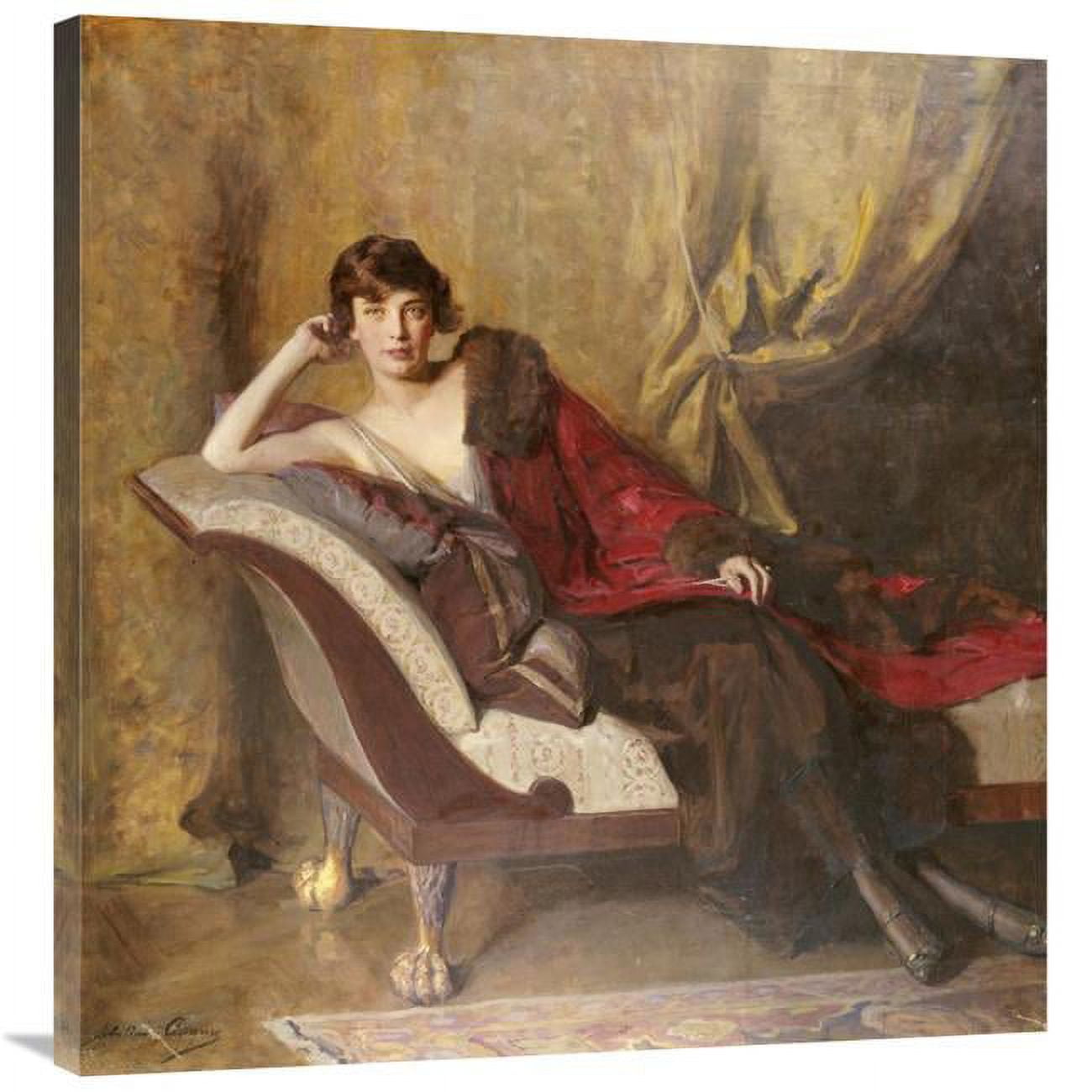 36 in. Portrait of Countess Michael Karolyi Art Print - John Quincy ...