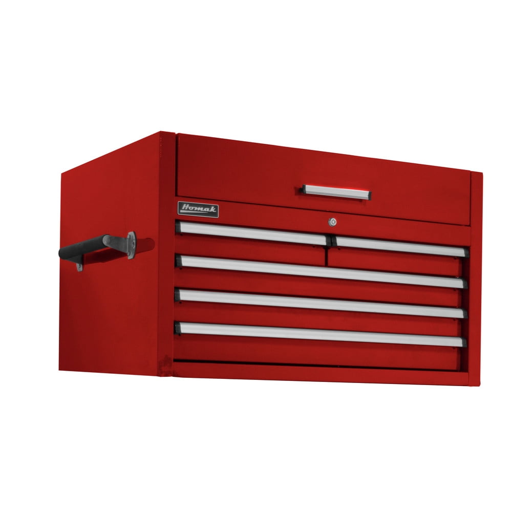 36 in. Pro 2 5-Drawer Top Chest (Red) - Walmart.com