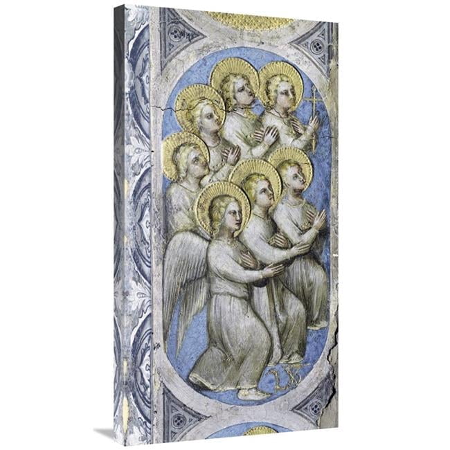 36 in. Seven Angels Carry Seven Cruets Art Print - Giusto De Menabuoi ...