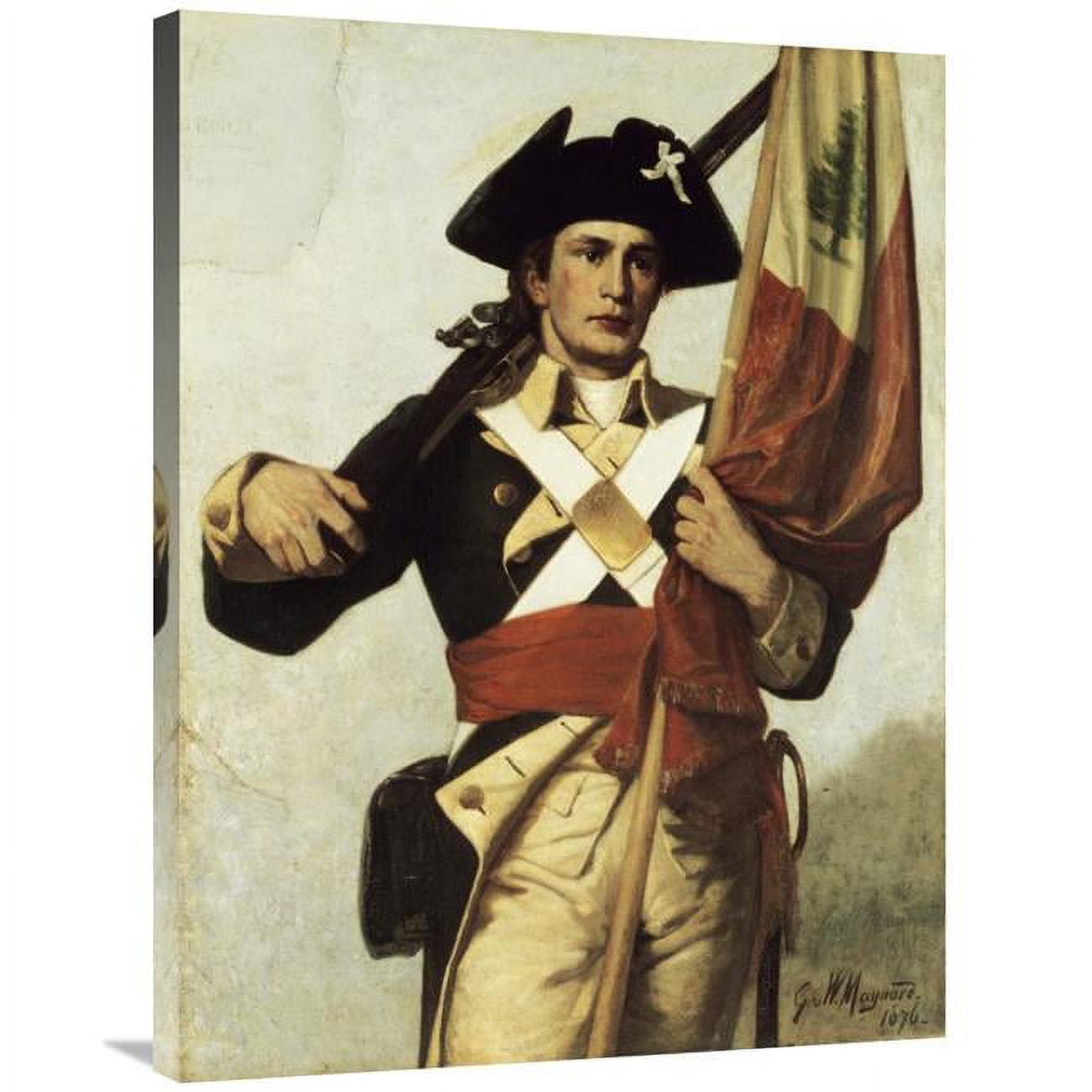 36 in. Soldier of the Revolution Art Print - George Willoughby Maynard ...