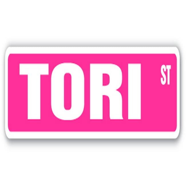 36 in. Tori Street Childrens Name Room Sign - Walmart.com