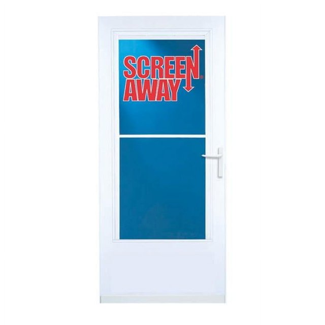 36 in. White Full-View Storm Door - Walmart.com