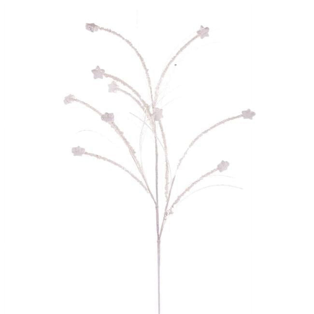 36 in. White Mini Star Glitter Spray, 6 Piece - Pack of 36 - Walmart.com