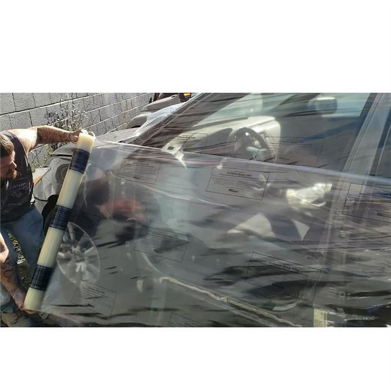 36 in. x 100 ft. 3 lbs Collision Wrap Film - Walmart.com
