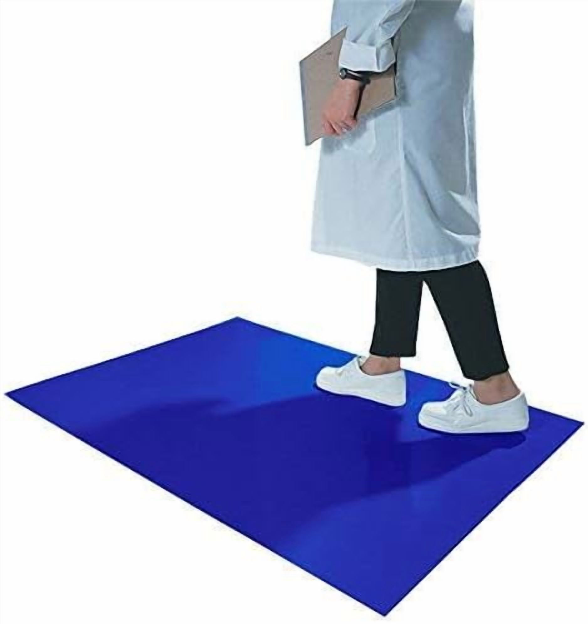 36 in. x 45 in. Disposable Adhesive Sticky/Tacky Mats for Cleanrooms ...